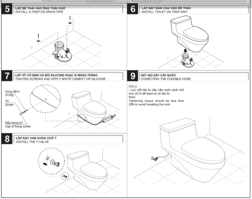 Kích thước bồn cầu inax tất tần tật của Thiết Bị Vệ Sinh INAX