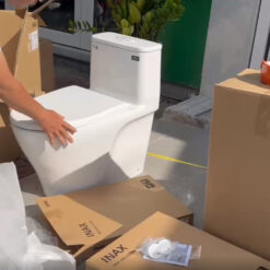 Bồn Cầu INAX AC-989VN (AC989VN) 1 Khối Aqua Ceramic